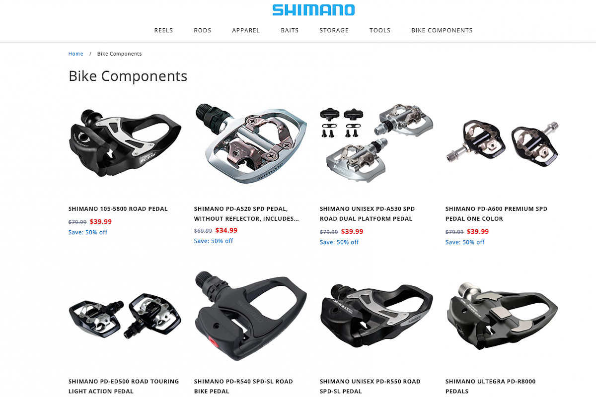 Falscher Shimano Online-Shop vom Netz