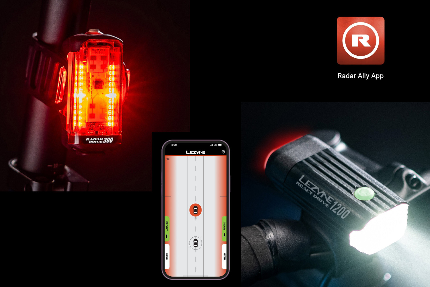 Sicher im Verkehr mit Lezyne